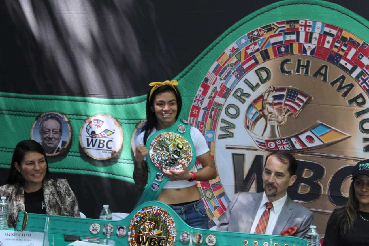 Jacky Calvo, la flamante campeona silver del WBC – RINCÓN ROJO